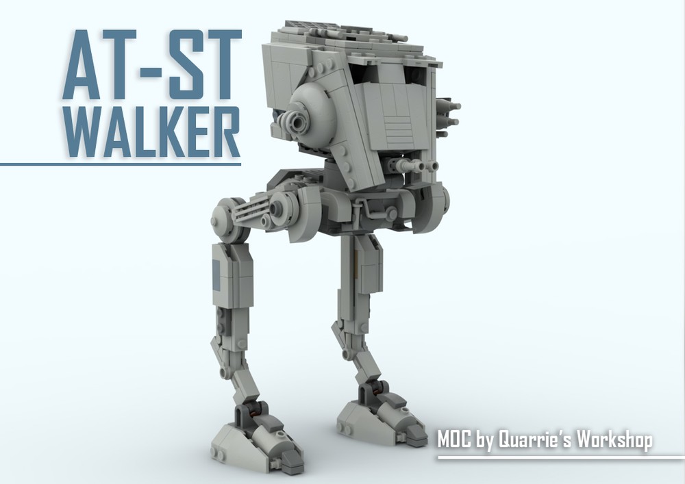 LEGO MOC AT-ST Walker by Quarries Workshop | Rebrickable - Build with LEGO
