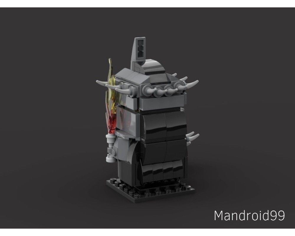 LEGO MOC Witch king of Angmar by mandroid99 | Rebrickable - Build with LEGO