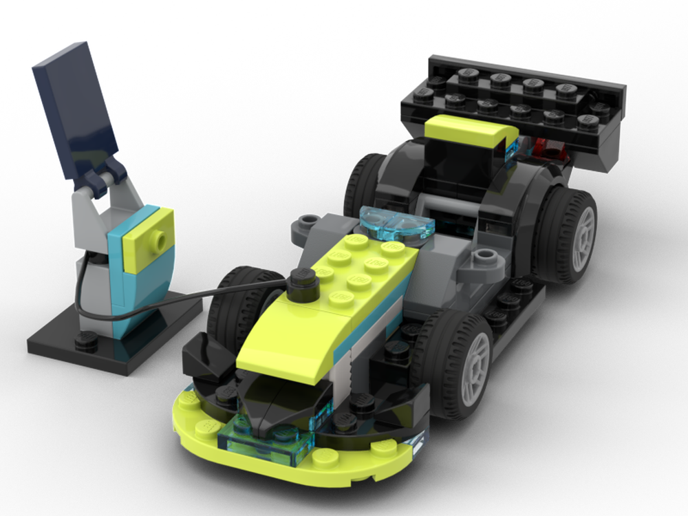 LEGO MOC 60383 - Formula E by hoppepe | Rebrickable - Build with LEGO