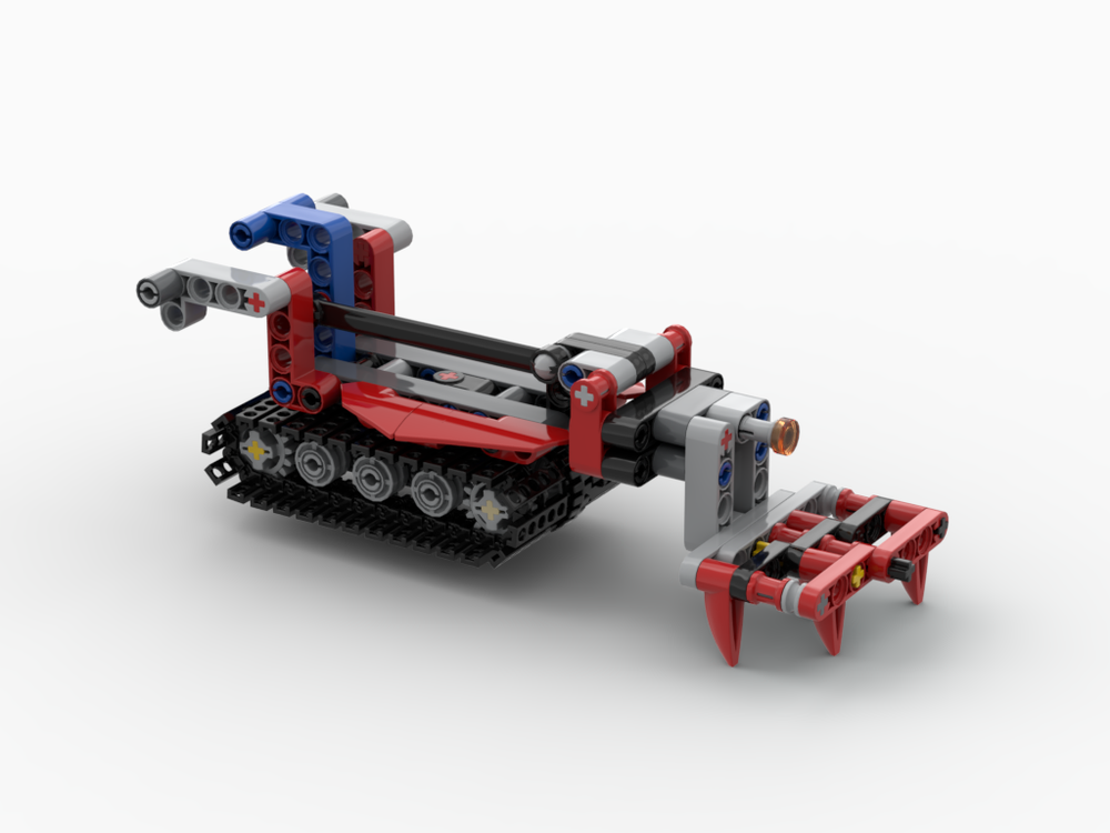 LEGO MOC 42148 Tracked Carrier for Agricultural and Municipal Equipment ...
