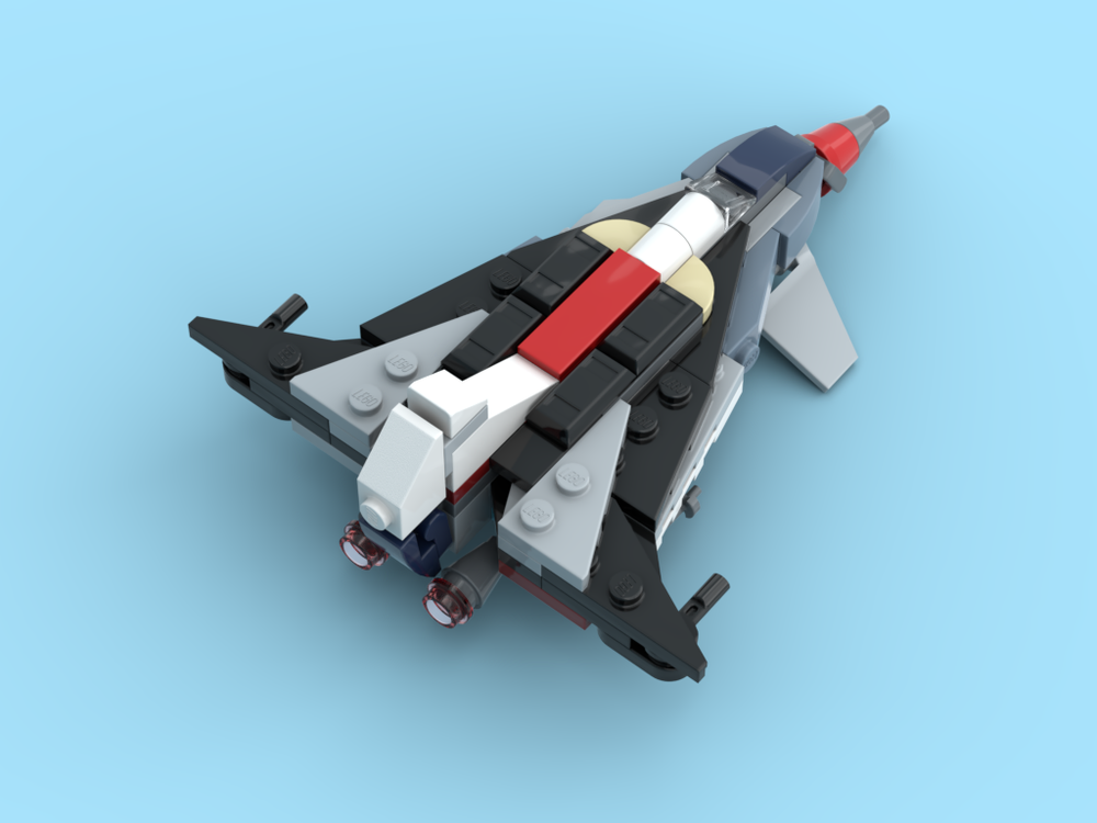 LEGO MOC 75340 Delta Wing Fighter by plastic.ati | Rebrickable - Build ...