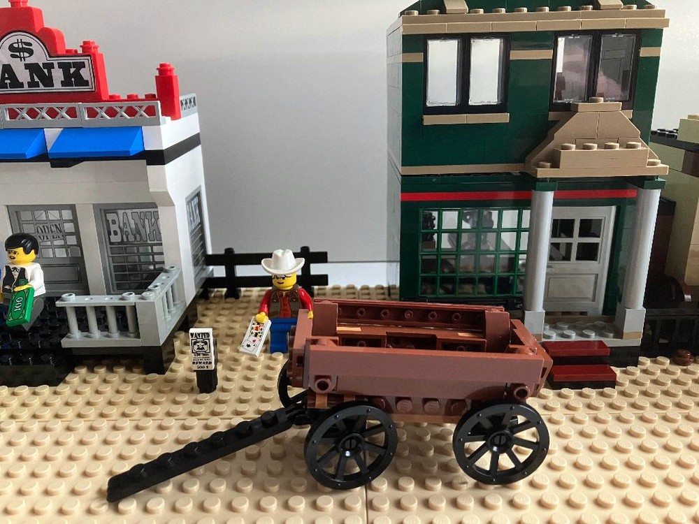 LEGO MOC Western Wagon by foreverSorting | Rebrickable - Build with LEGO
