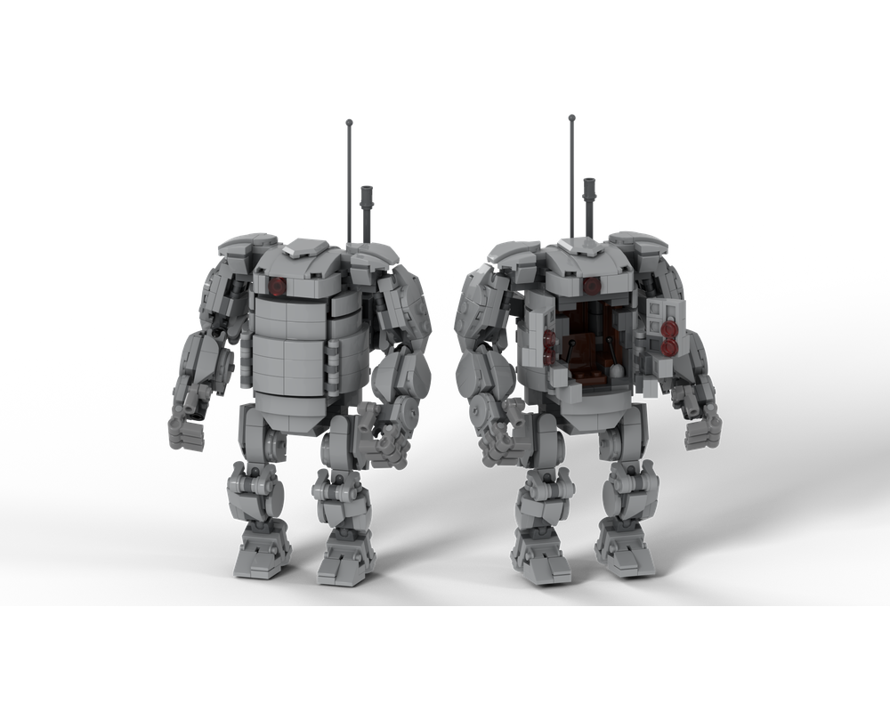 LEGO MOC Golem Hardsuit Mk2 by Martin3112 | Rebrickable - Build with LEGO