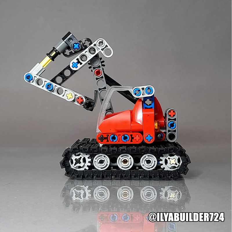 LEGO MOC 42148 Excavator by ilyabuilder724 | Rebrickable - Build with LEGO