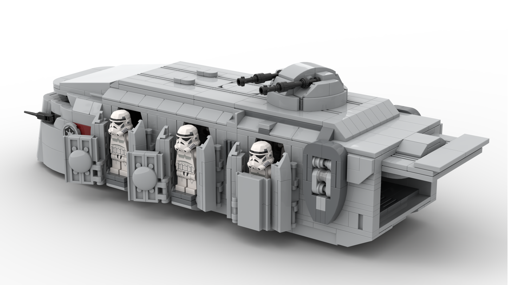 LEGO MOC K79-S80 Imperial Troop Transport by Jazzitoys | Rebrickable ...