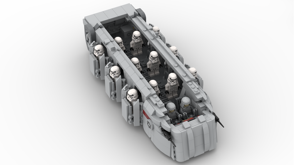 LEGO MOC K79-S80 Imperial Troop Transport by Jazzitoys | Rebrickable ...