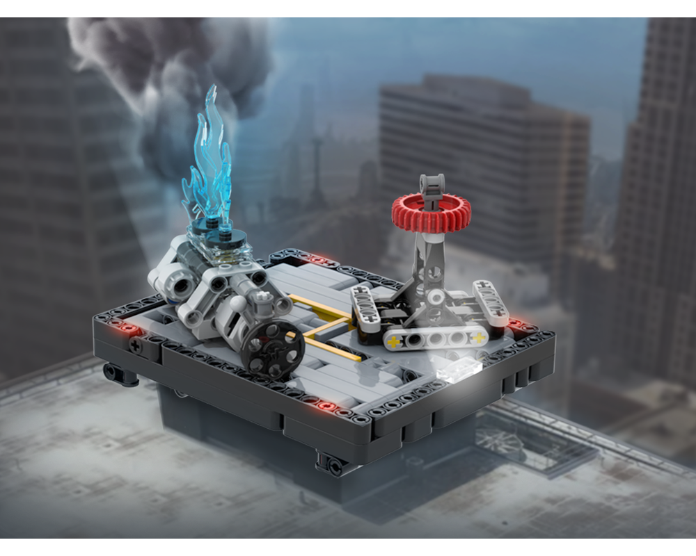 LEGO MOC 42127 Batjet VTOL by mirrorbricks | Rebrickable - Build with LEGO