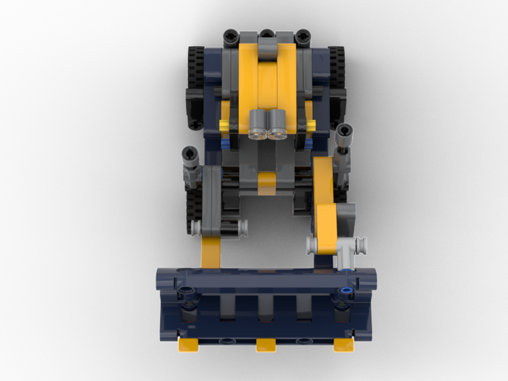 Lego Moc 42147 Wheel Loader By Hoppepe Rebrickable Build With Lego