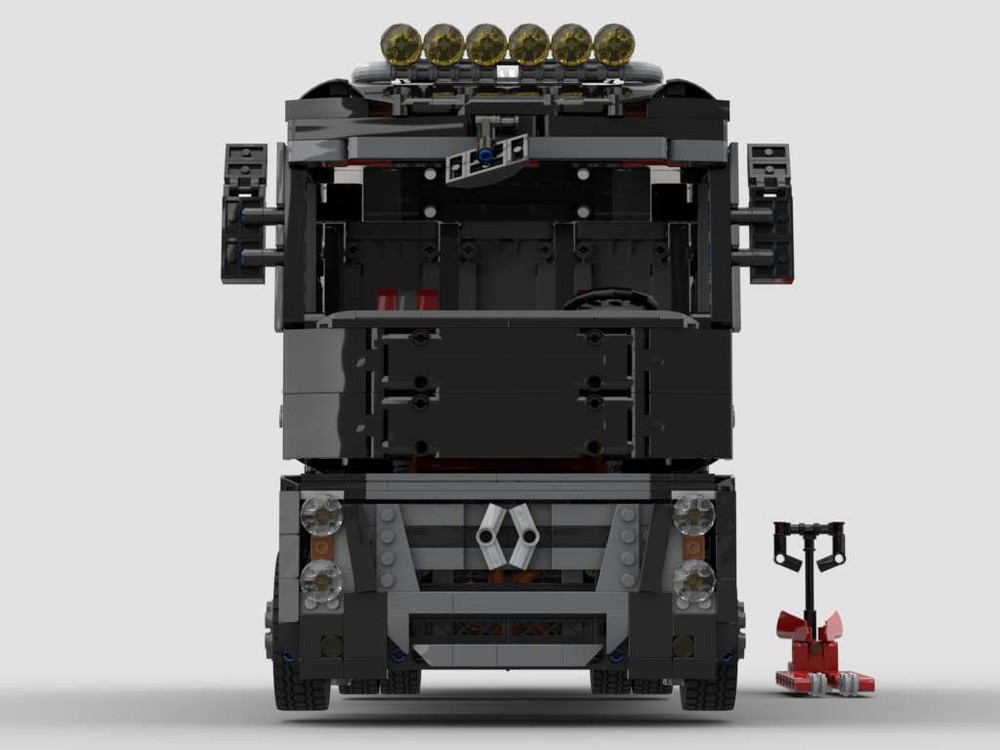 Lego Moc Renault Magnum Solo With Lift By Donsantos Rebrickable