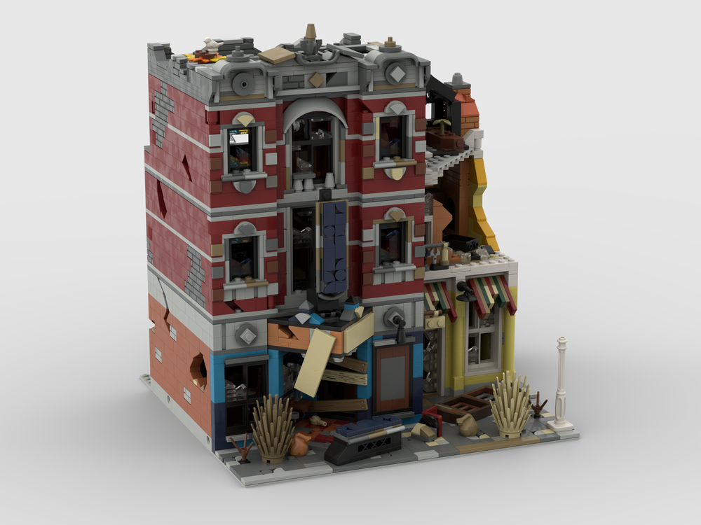 LEGO MOC Apocalypse Jazzclub by Ansgar396 | Rebrickable - Build with LEGO