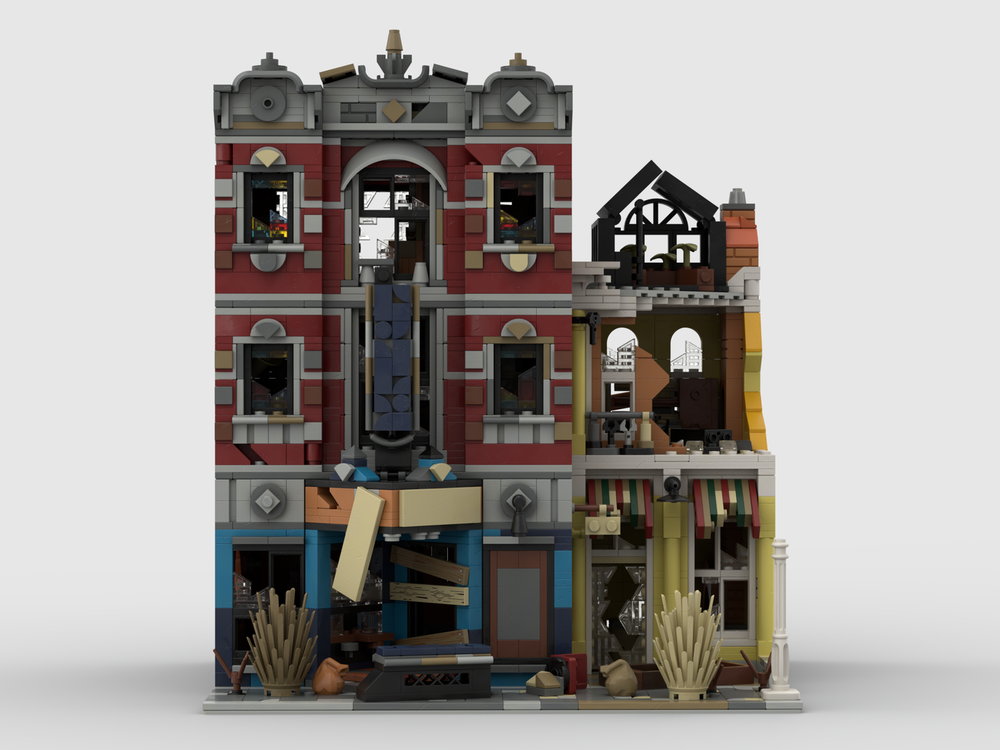 Lego Moc Apocalypse Jazzclub By Ansgar396 Rebrickable Build With Lego