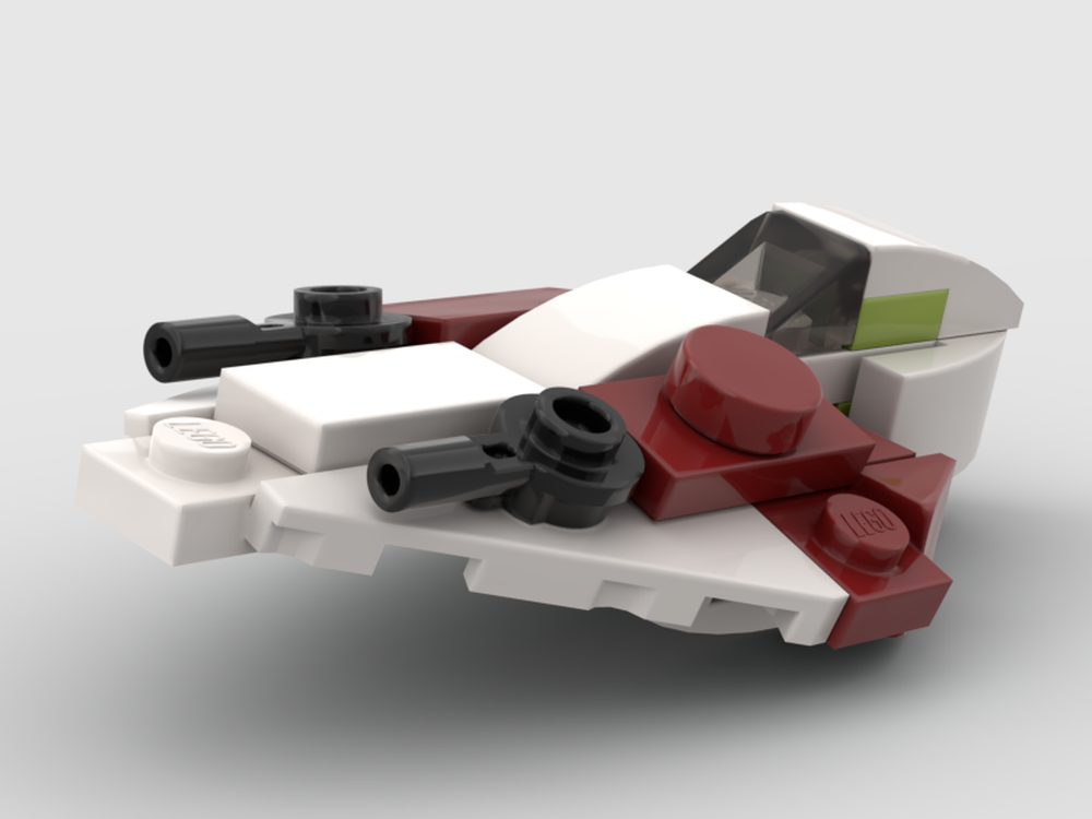 LEGO MOC micro scale delta 7 starfighter by Lego_things_and_stuff ...
