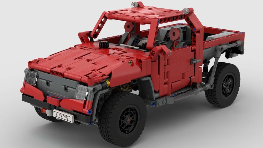 LEGO MOC RWD NIVA KM3 by Kepam3uT | Rebrickable - Build with LEGO