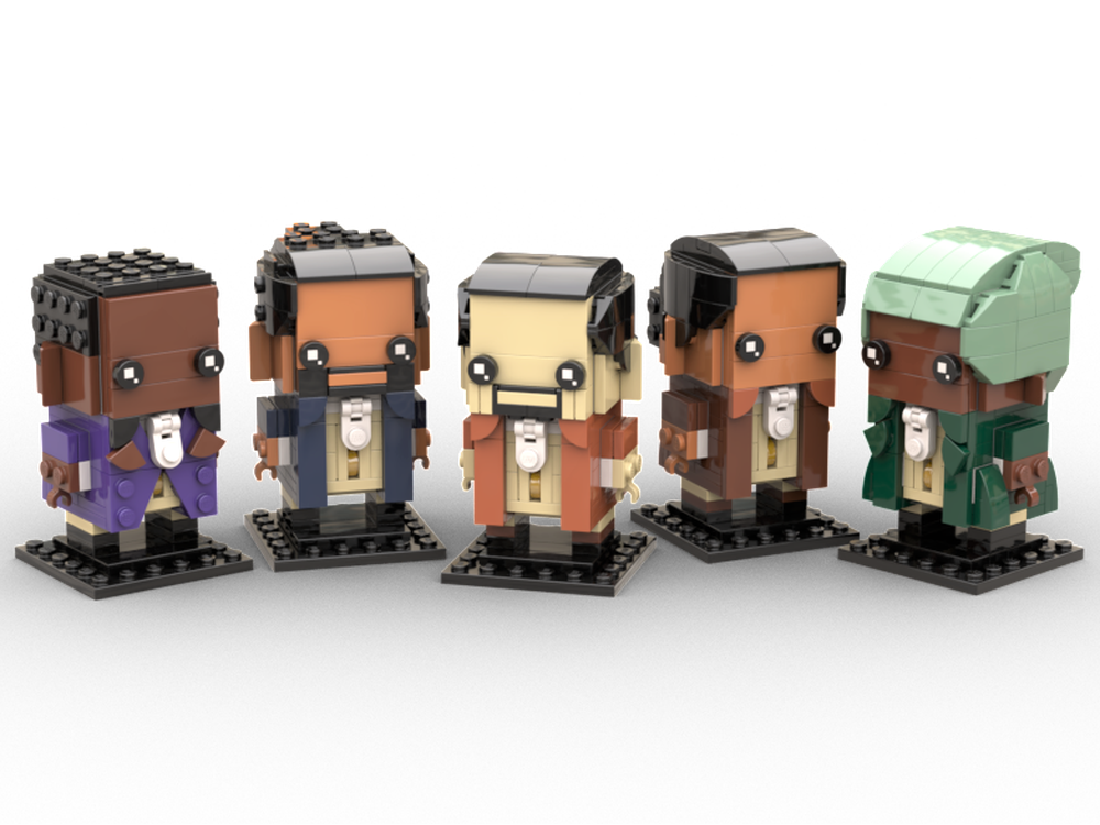 LEGO MOC The Story of Tonight Brickheadz (From Hamilton) by ccZone ...