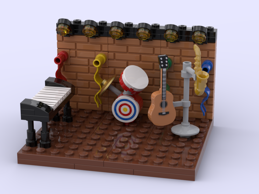 LEGO MOC Troubadour Biome by TechyDad | Rebrickable - Build with LEGO