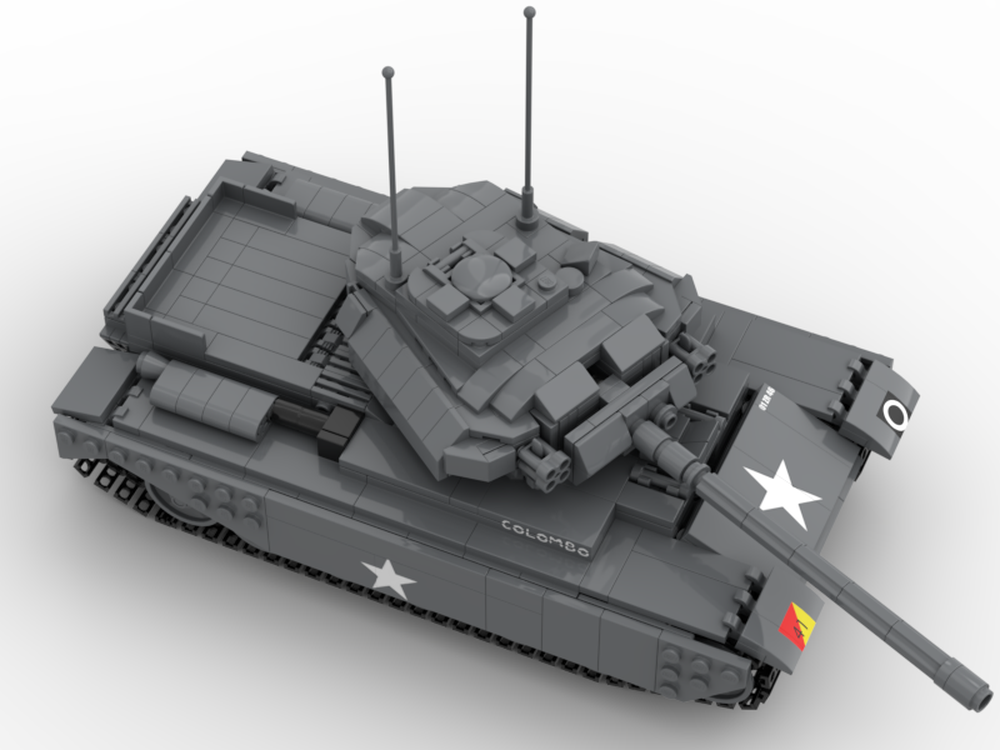 Lego Moc Centurion Mk 3 Tank V2 By Gunsofbrickston Rebrickable