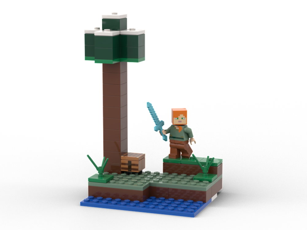 LEGO MOC-134436 Minecraft Taiga Forest Adventure by Herbane ...