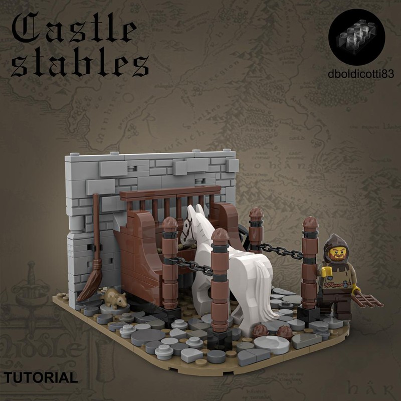 LEGO MOC Castle Stables by dboldicotti83 | Rebrickable - Build with LEGO