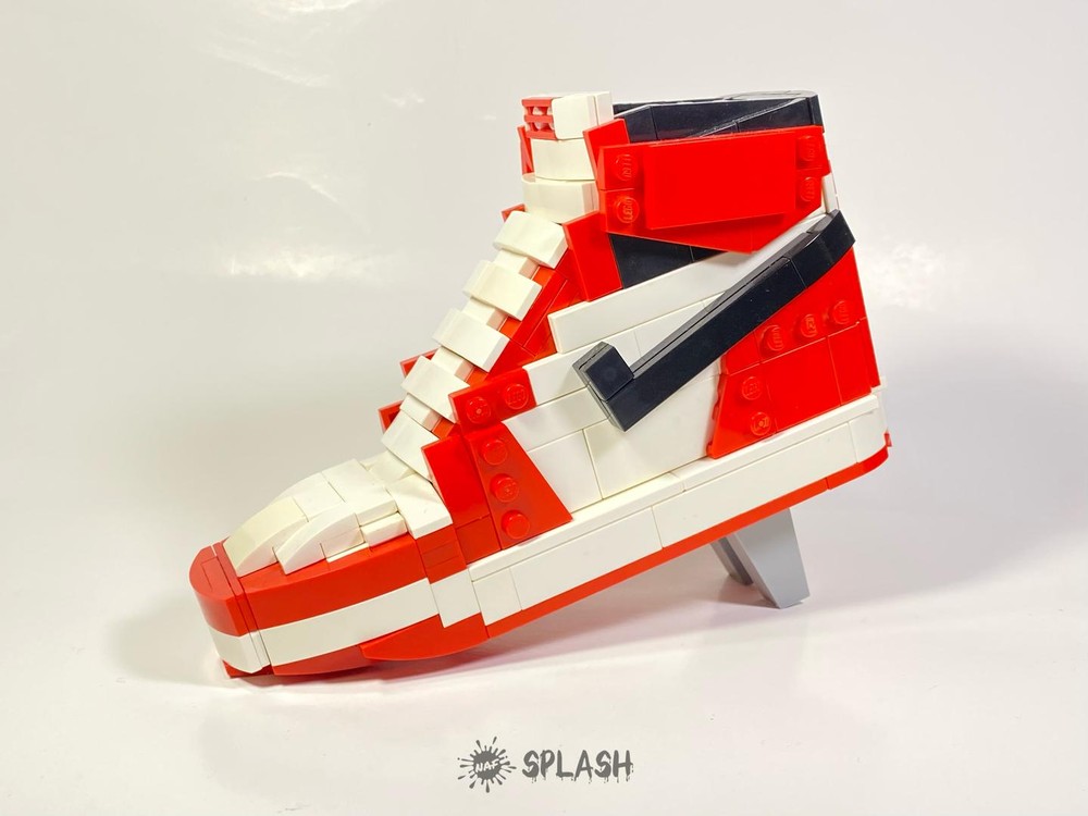LEGO MOC LEGO Air Jordan 1 High "Lost and Found Chicago" by NafBuiltIt ...