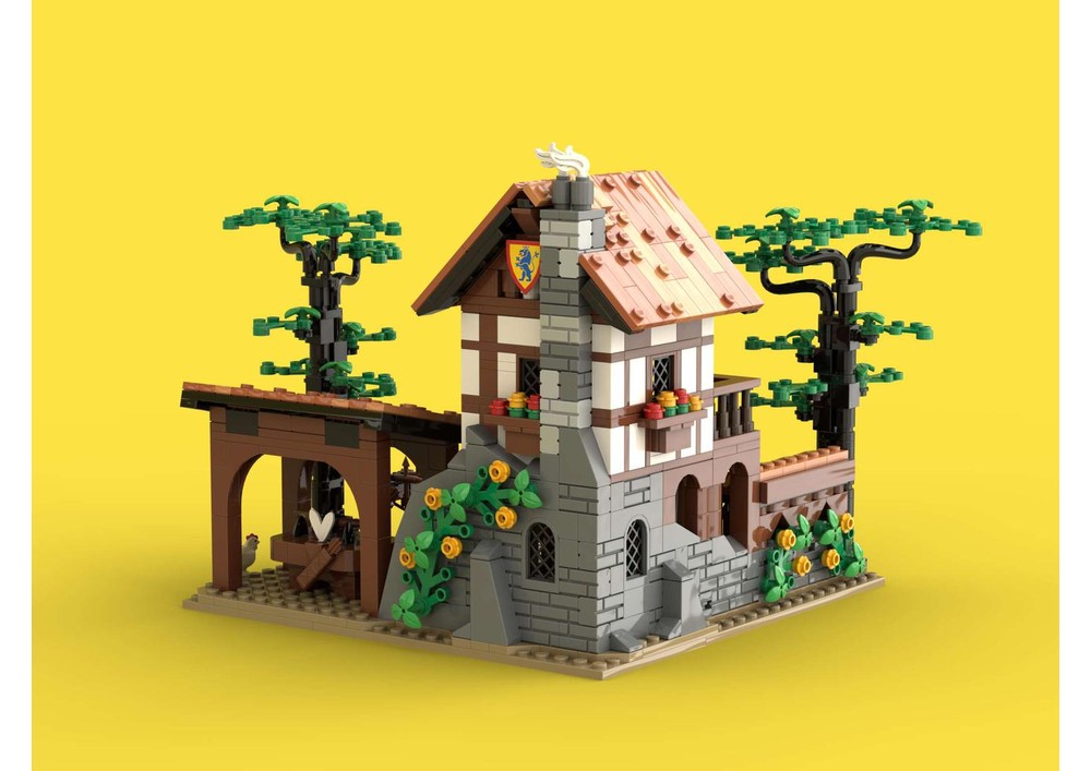 LEGO MOC Lion Knights' Archery Range (fitting to 10305) by lux.bricks ...