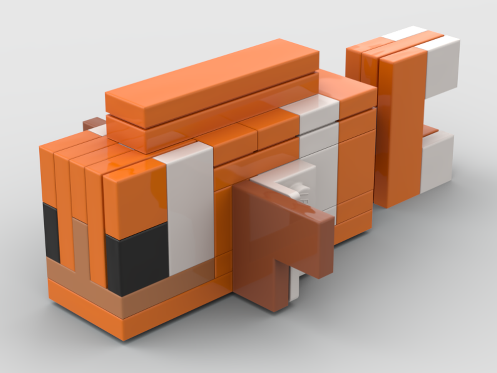 LEGO MOC Minecraft Tropical Fish (Clownfish) by builditmac ...
