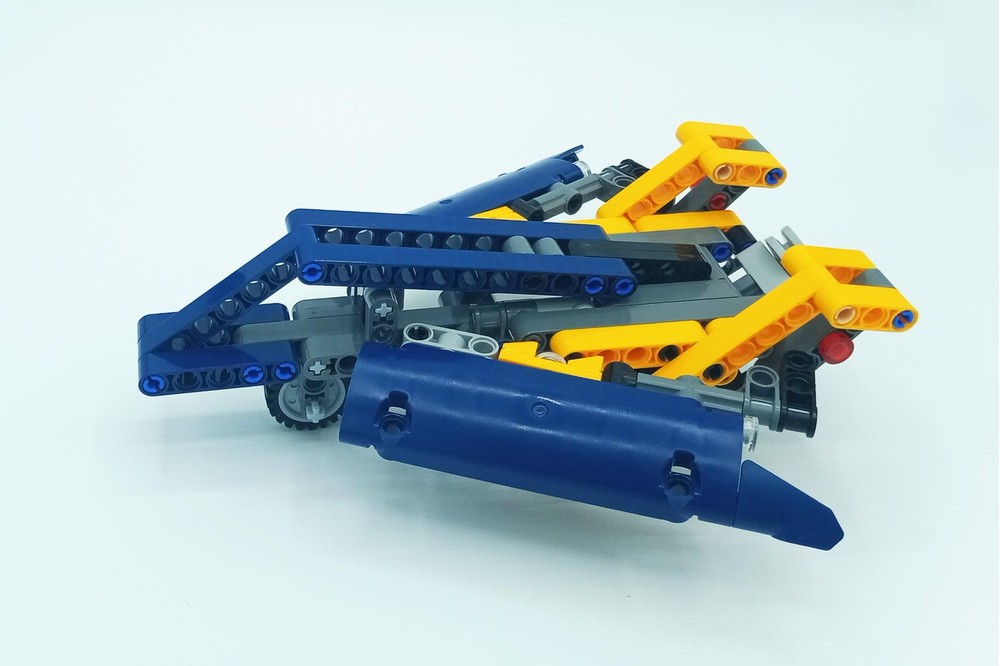 Lego Moc 42147 Jet Plane By Nequmodiva Rebrickable Build With Lego