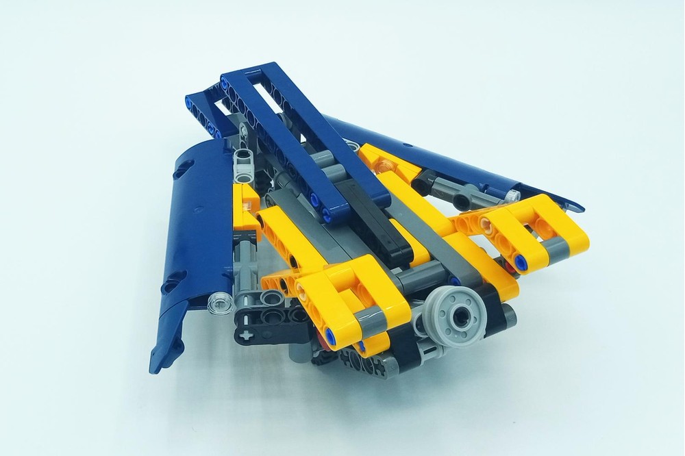 Lego Moc 42147 Jet Plane By Nequmodiva Rebrickable Build With Lego