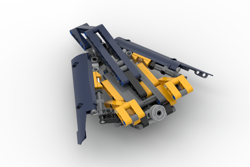 Lego Moc 42147 Jet Plane By Nequmodiva Rebrickable Build With Lego