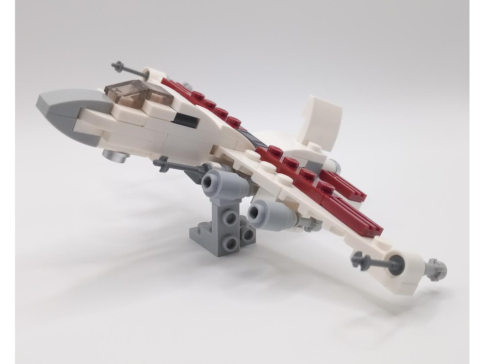 Lego Moc 30654 Fighter Jet By Dafeld Rebrickable Build With Lego