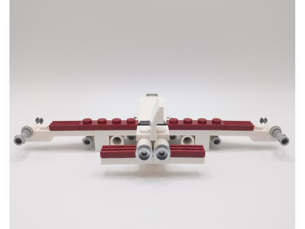 Lego Moc 30654 Fighter Jet By Dafeld Rebrickable Build With Lego
