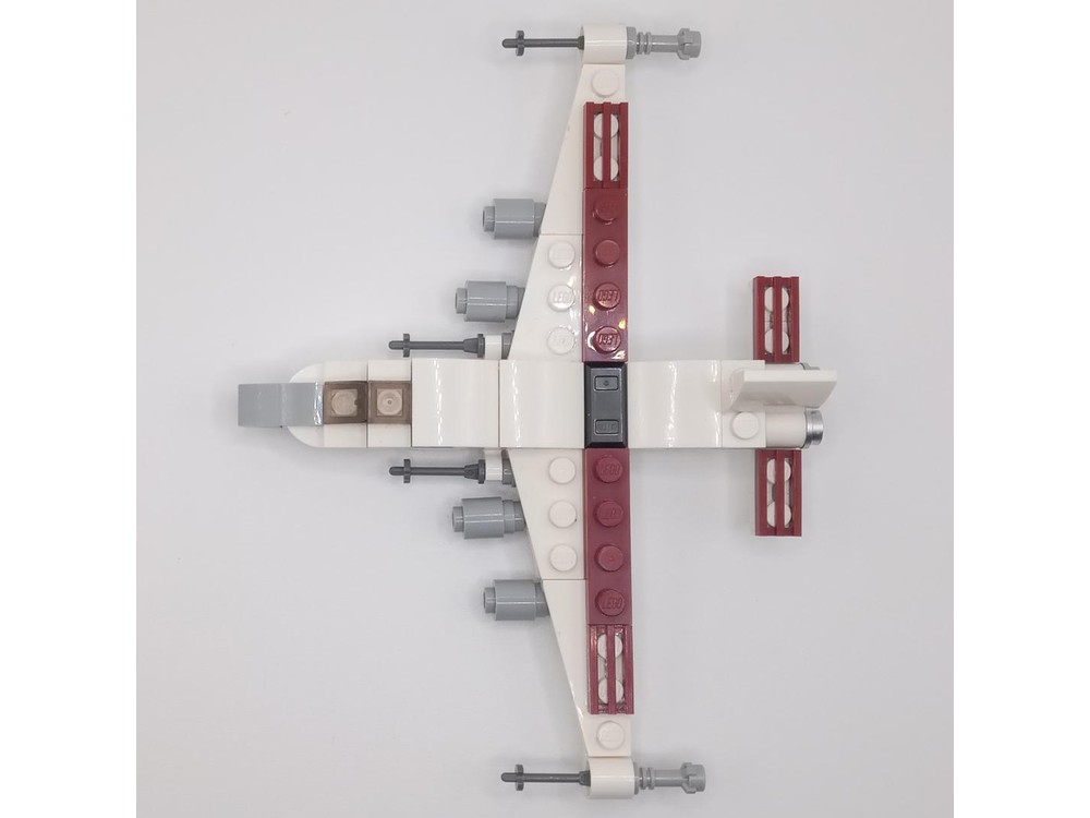 Lego Moc 30654 Fighter Jet By Dafeld Rebrickable Build With Lego