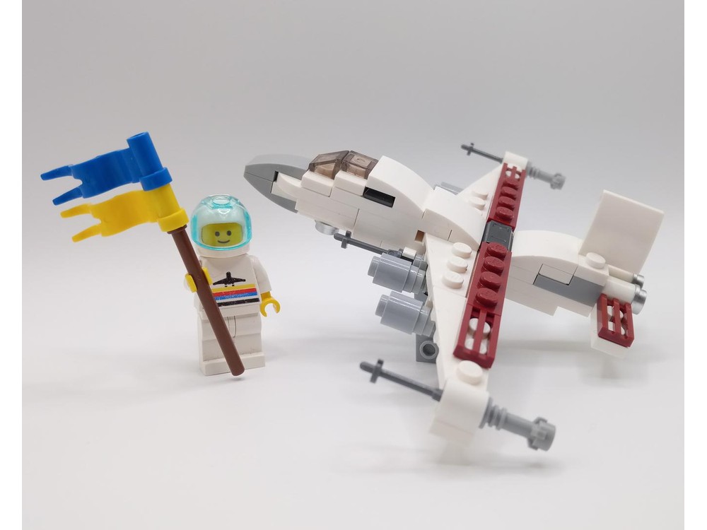 Lego Moc 30654 Fighter Jet By Dafeld Rebrickable Build With Lego