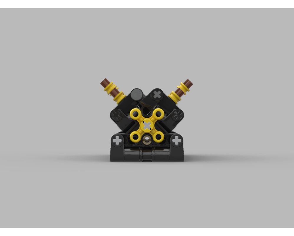 LEGO MOC-134516 Mini Engine V12 by @McCatty_TECH | Rebrickable - Build ...