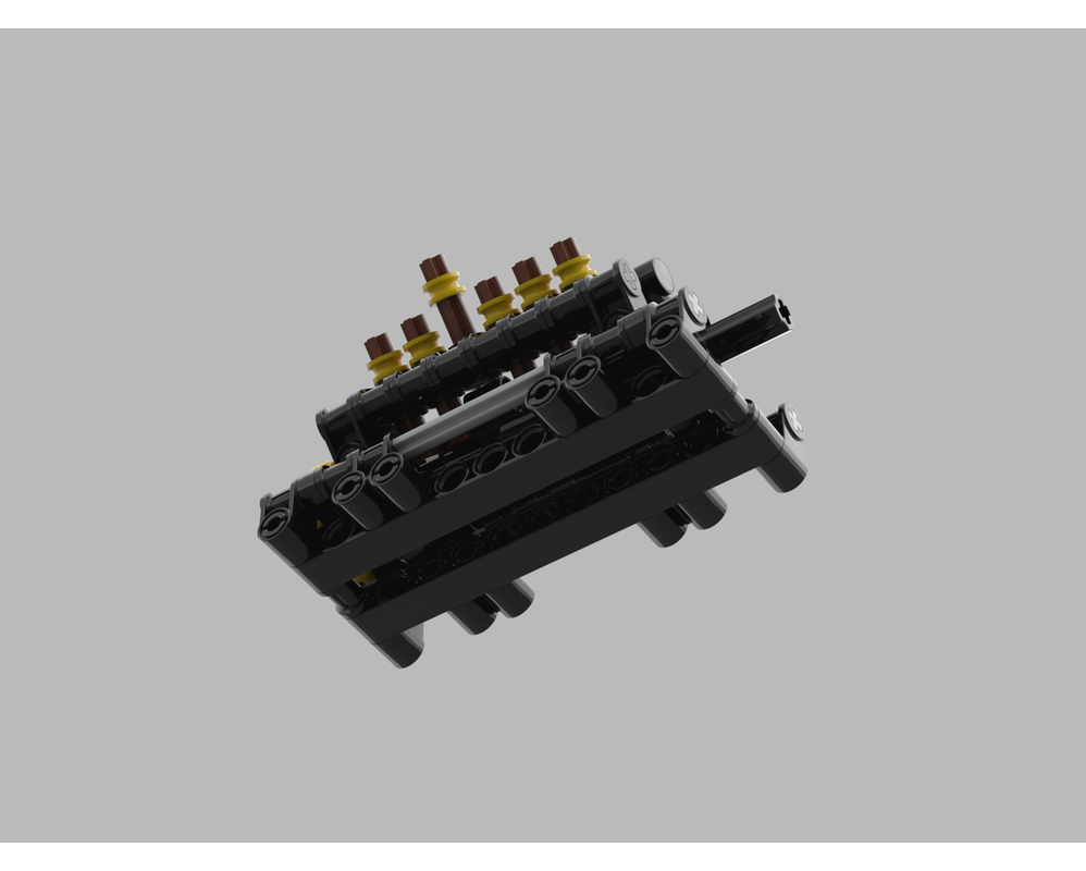 LEGO MOC-134516 Mini Engine V12 by @McCatty_TECH | Rebrickable - Build ...
