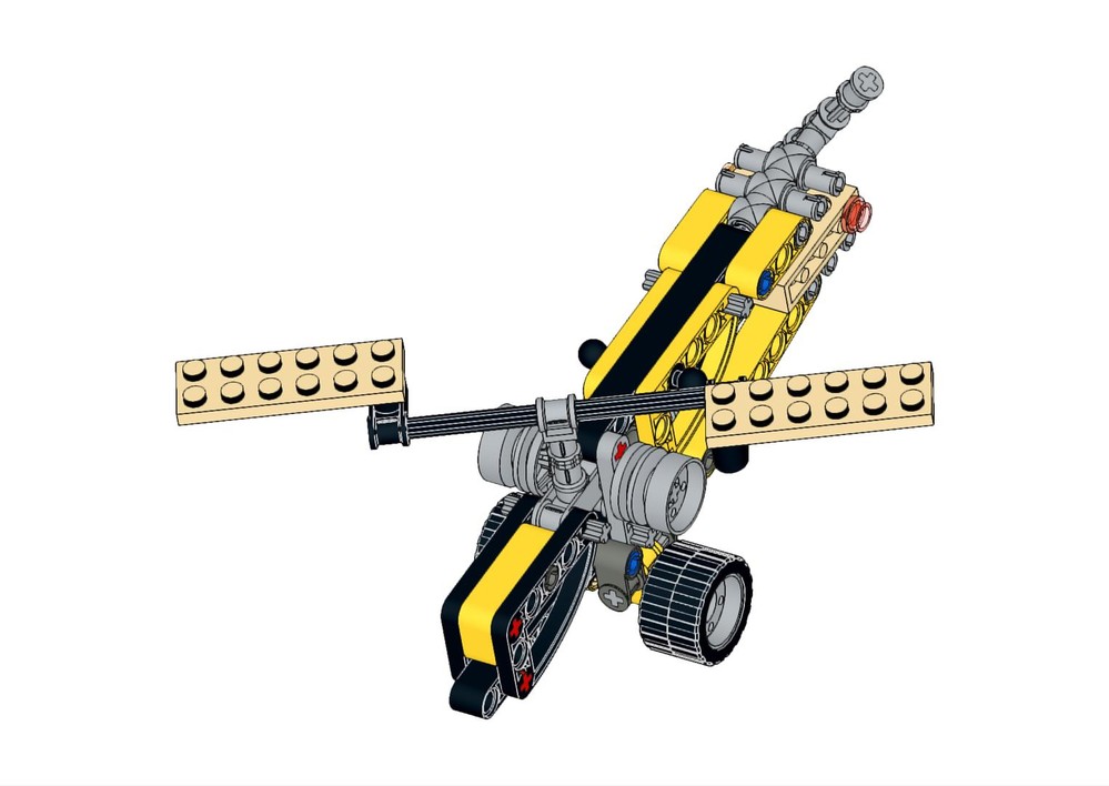 LEGO MOC Autogyro by NARP | Rebrickable - Build with LEGO