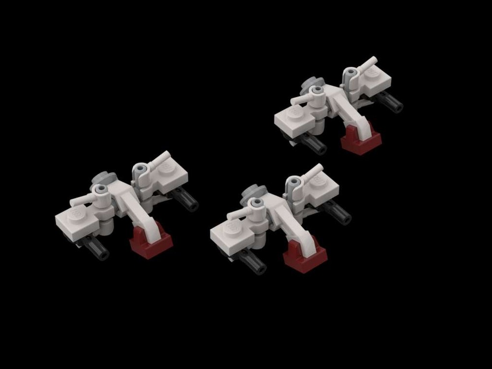 LEGO MOC SW ARC-170 Republic Starfighter - Micro Scale by ...