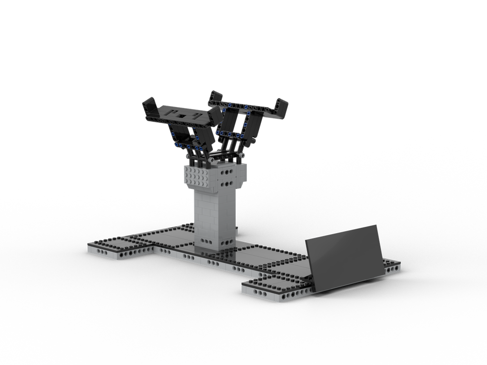 LEGO MOC SW STAND for USC Imperial TIE Defender by BRICKMANstudio ...