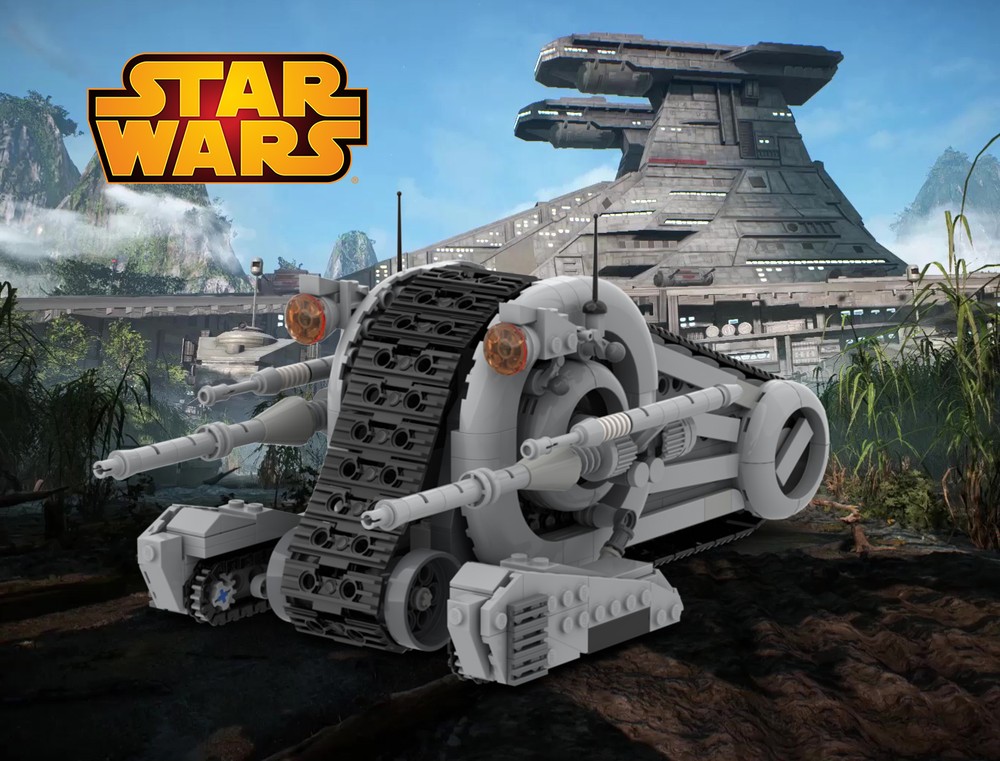 LEGO MOC SW Separatist Snail tank droid MOC Gray by BRICKMANstudio ...