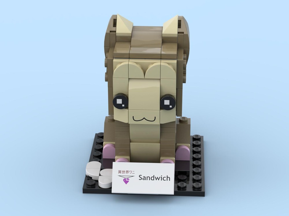 LEGO MOC Sandwich Brickheadz by gabe1cragger | Rebrickable - Build with ...