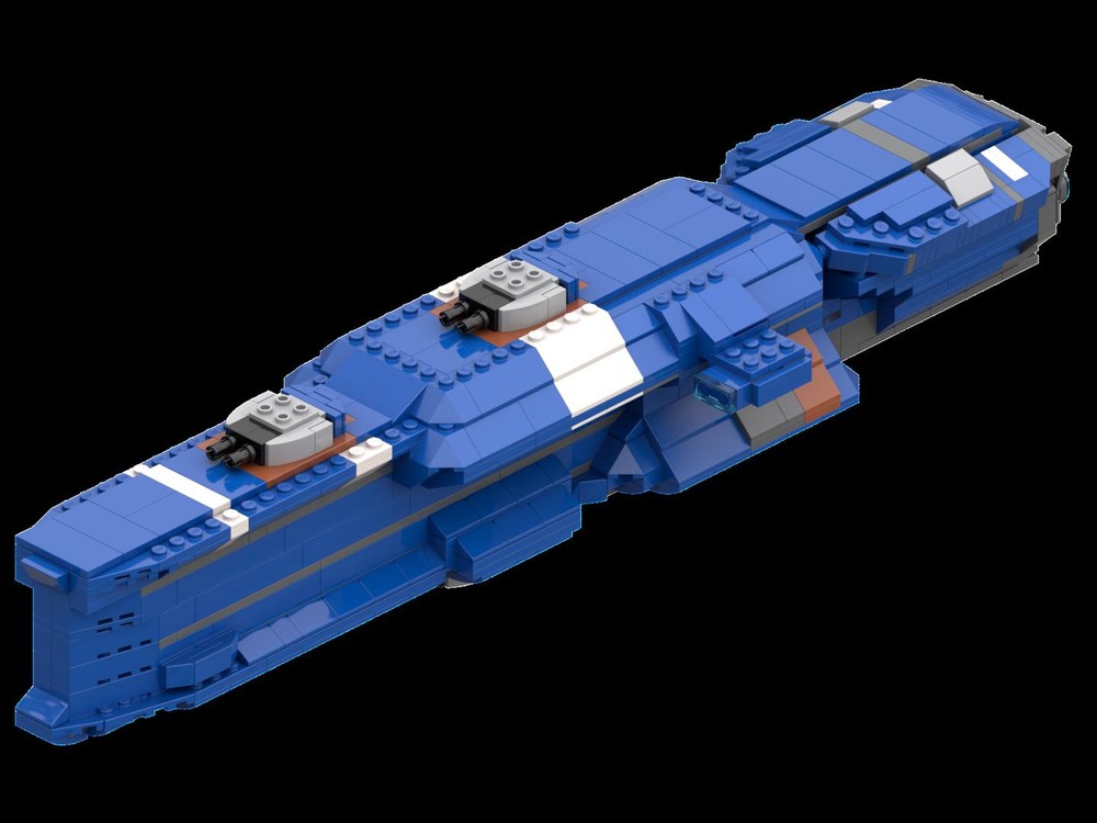 LEGO MOC Hiigaran Destroyer T2 by DarthSoban | Rebrickable - Build with ...