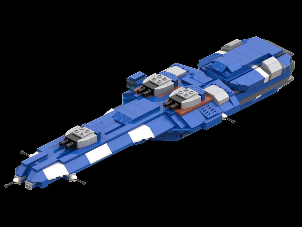LEGO MOC Hiigaran Destroyer T1 by DarthSoban | Rebrickable - Build with ...