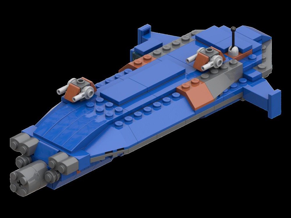 LEGO MOC Hiigaran Assault Frigate T3 by DarthSoban | Rebrickable ...