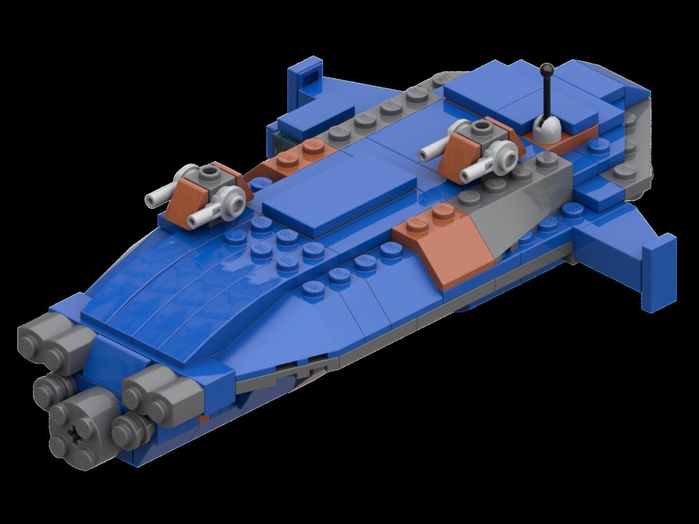 LEGO MOC Hiigaran Assault Frigate T2 by DarthSoban | Rebrickable ...