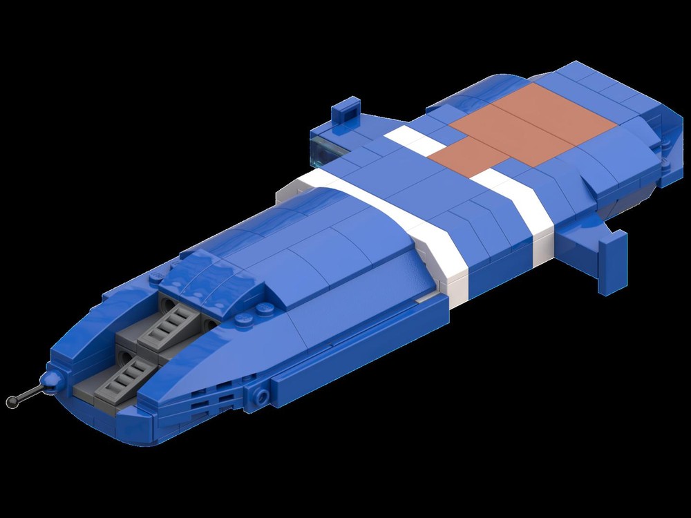 LEGO MOC Hiigaran Torpedo Frigate T3 by DarthSoban | Rebrickable ...