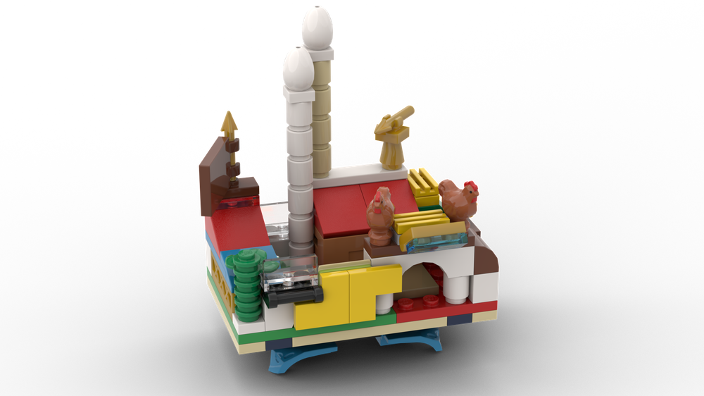 LEGO MOC Chicken Factory by jecepede | Rebrickable - Build with LEGO