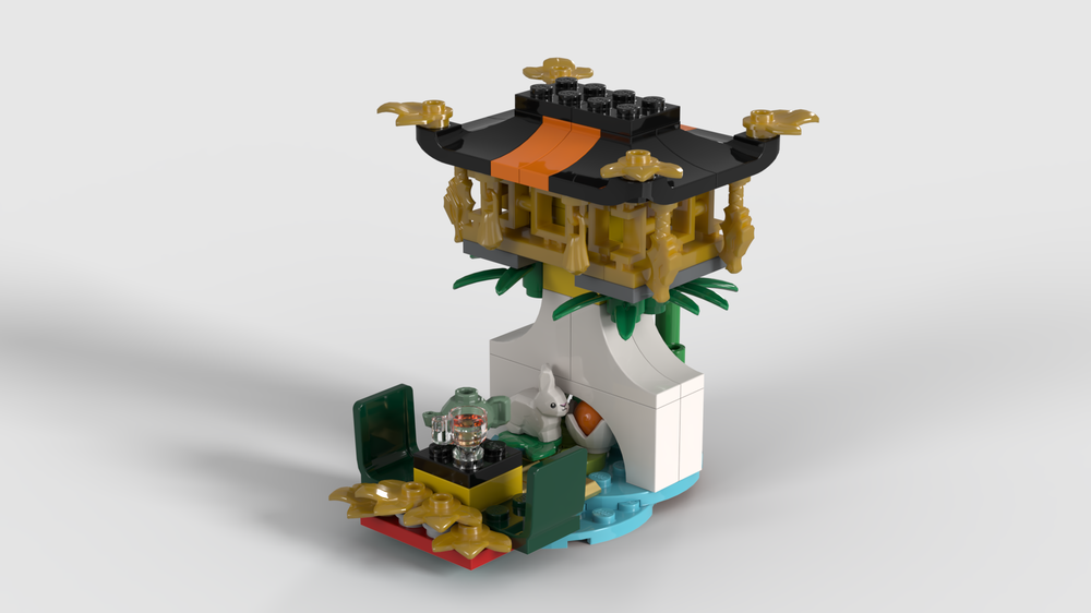 LEGO MOC 40605 - Temple by BloodyPun | Rebrickable - Build with LEGO