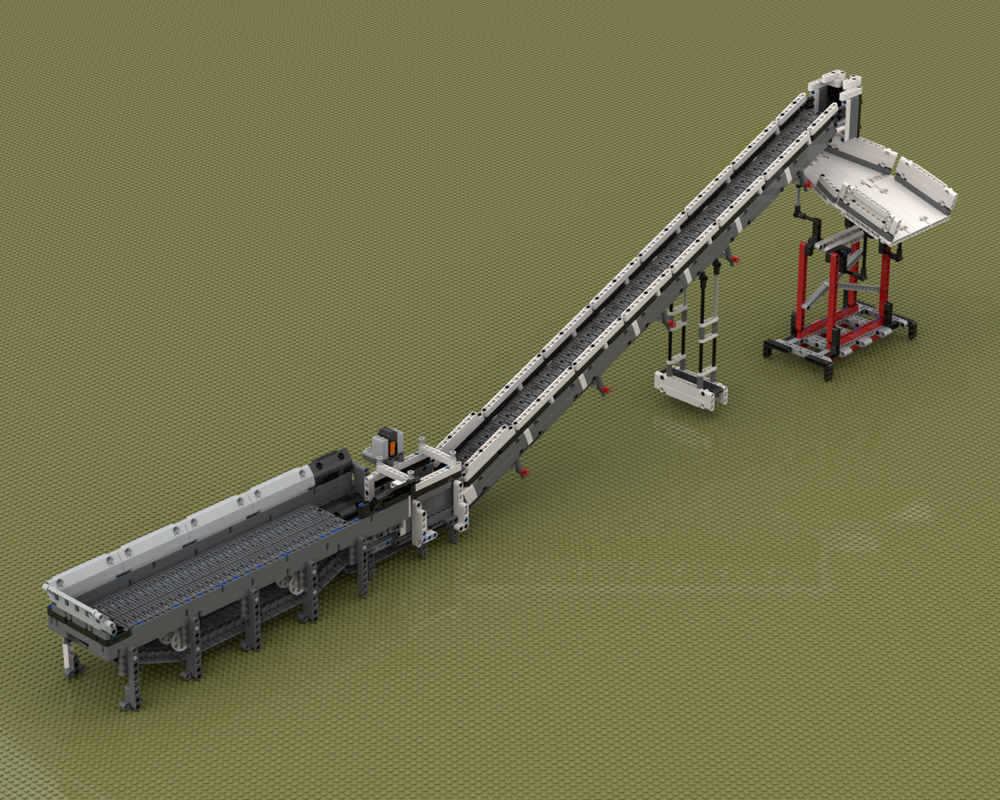 LEGO MOC Moving Belts and Guide by Technic TRAIN Man | Rebrickable ...