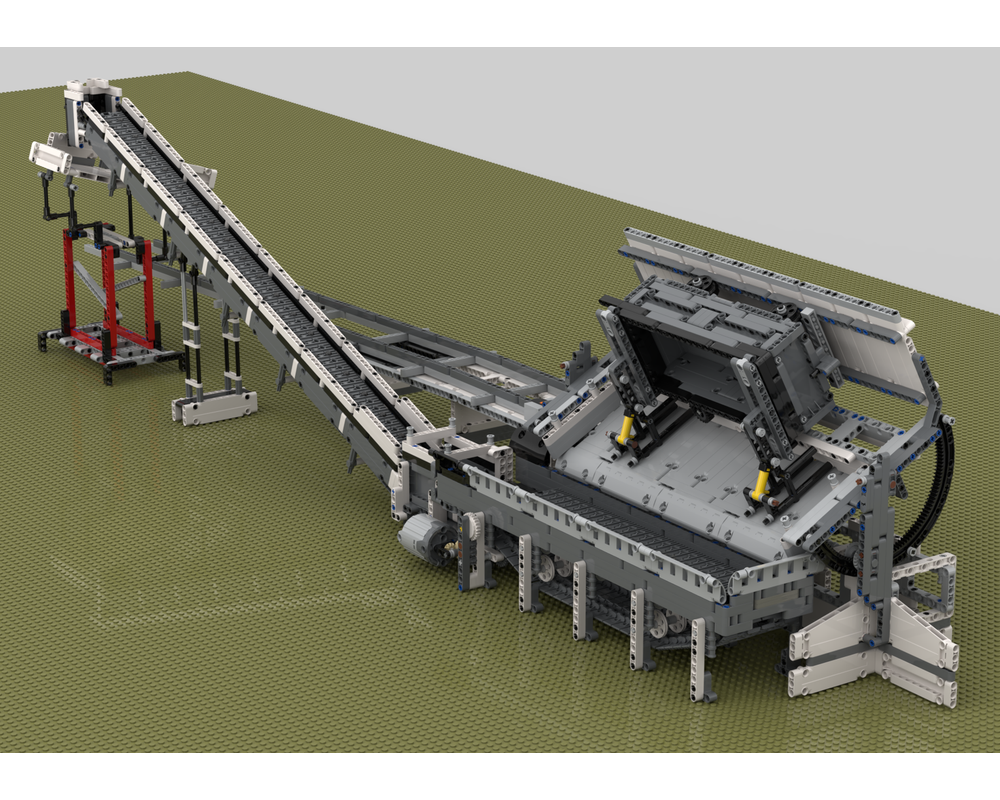 LEGO MOC Moving Belts and Guide by Technic TRAIN Man | Rebrickable ...