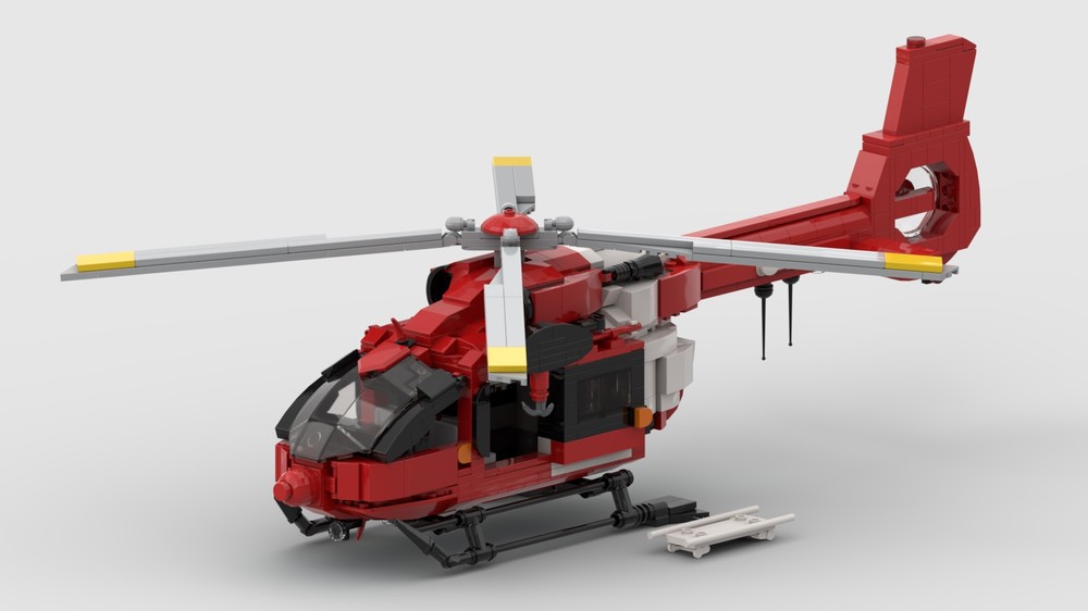 LEGO MOC EC H145 REGA by GMTBRICKS | Rebrickable - Build with LEGO