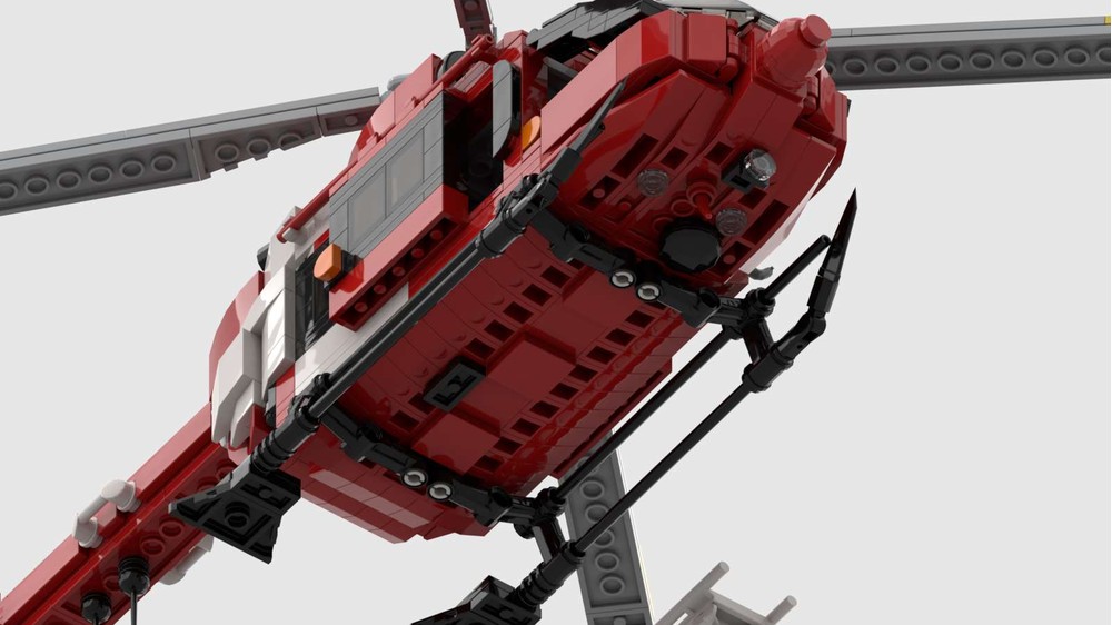 LEGO MOC EC H145 REGA by GMTBRICKS | Rebrickable - Build with LEGO